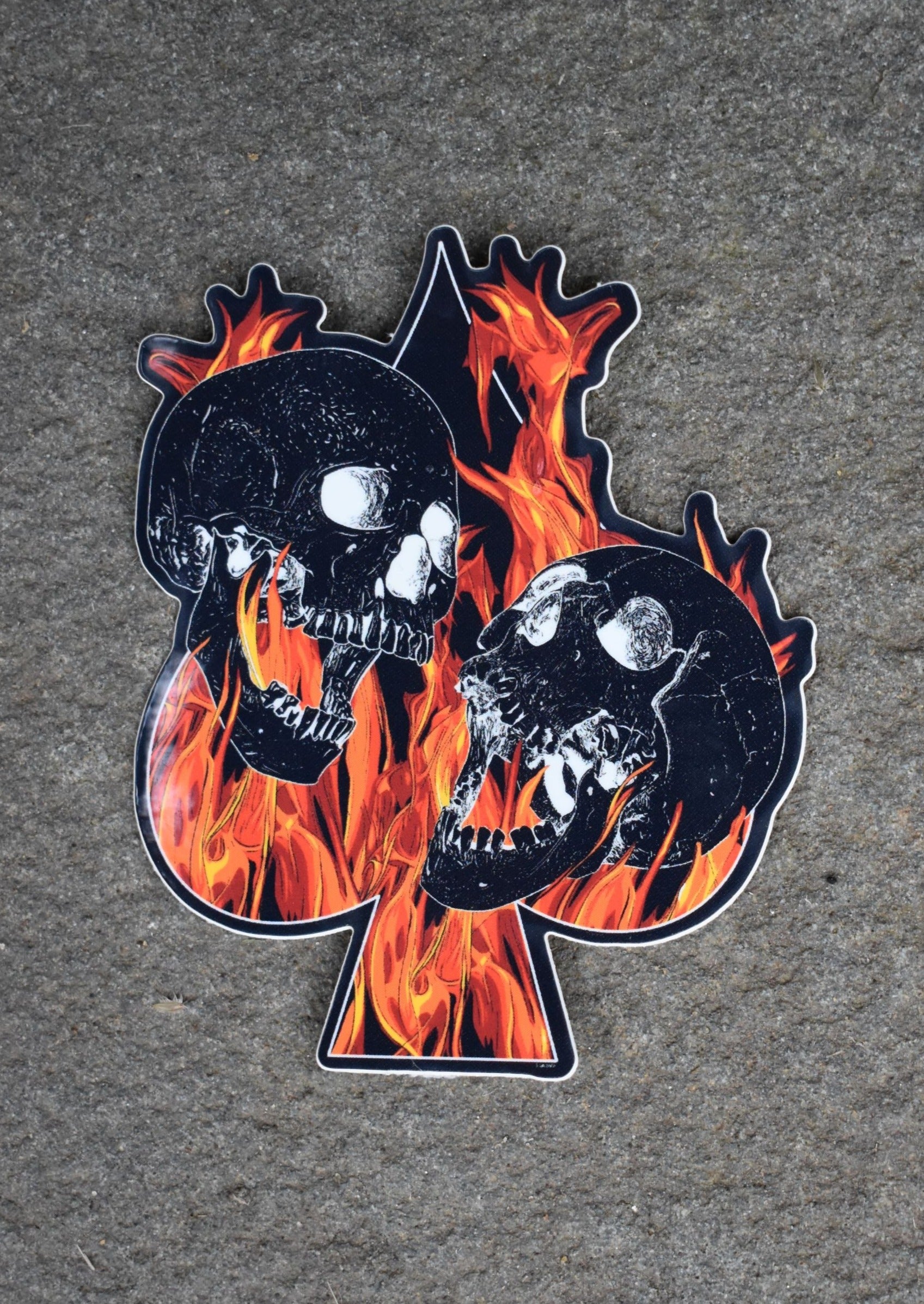 Fire Spade Sticker – Sad Company